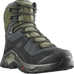 Salomon Herren Wanderschuh "QUEST ELEMENT Gore-Tex", Gr. 41, bunt, Leder, Textil, Schuhe, Wasserdicht