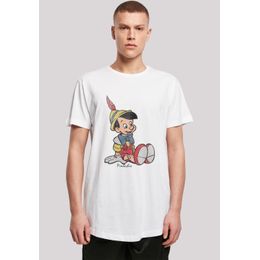 F4NT4STIC Damen T-Shirt "Pinocchio Classic Pinocchio'", wei&szlig;, Gr. XL, Obermaterial: 100% Baumwolle, Shirts, Print