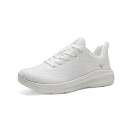 Tamaris Damen Sneaker "Tamaris Sneaker Textil", Gr. 36, wei&szlig;, Textil, Schuhe