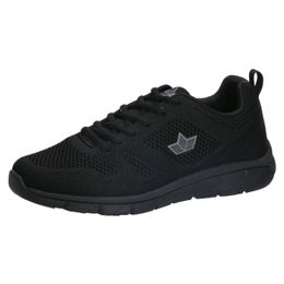 Lico Herren Sneaker "Freizeitschuh Girona", Gr. 37, schwarz, Synthetik, Schuhe
