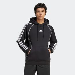 Herren Kapuzensweatshirt "TEAMGEIST HD", schwarz-wei&szlig;, Gr. M, adidas originals, Obermaterial: 70% Baumwolle, 30% Polyester, Sweatshirts