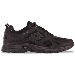 Lotto Damen Sneaker, Gr. 39, schwarz, Kunstfaser, Synthetik, unifarben, Schuhe, - in angesagtem 2000er Look