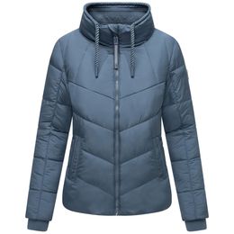Navahoo Damen Steppjacke "Liebesfee 14", blau, Gr. S, Obermaterial: 100% Polyester; Futter: 100% Polyester; &Auml;rmelfutter: 100% Polyester; Wattierung: