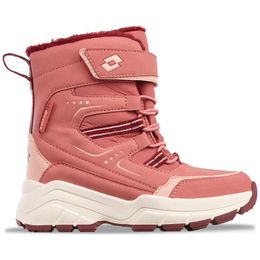 Lotto M&auml;dchen Klettboot, Gr. 30, rosa, Synthetik, mehrfarbig, Schuhe, - mit kuschelig-w&auml;rmendem Innenfutter