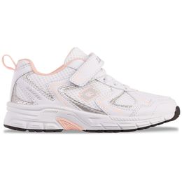 Lotto Kinder Sneaker, Gr. 27, rosa, Kunstfaser, Synthetik, metallic, Schuhe, - ohne Schn&uuml;ren: mit Elastiksenkeln