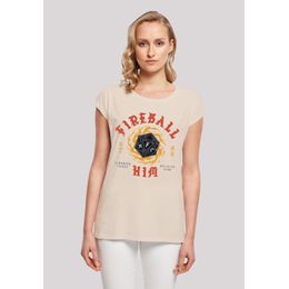 F4NT4STIC Damen T-Shirt "Stranger Things Fireball Dice 86", wei&szlig;, Gr. XXXL, Obermaterial: 100% Baumwolle, Shirts, Premium Qualit&auml;t