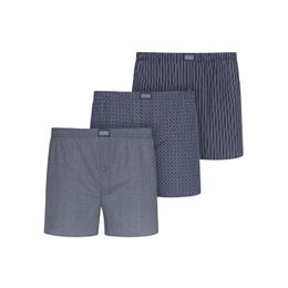 Jockey Herren Webboxer "Boxer Woven", Gr. XXL, bunt, Obermaterial: 100% Baumwolle, gemustert, gestreift, unifarben, Unterhosen, in 3 Dessins