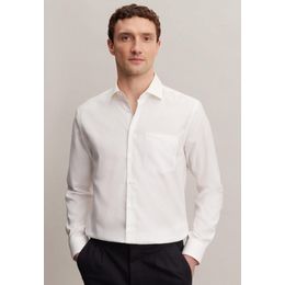 Seidensticker Herren Businesshemd "Schwarze Rose", beige, Gr. 44, unifarben, 100% Baumwolle, Hemden, Regular 1/1 Kentkragen Uni