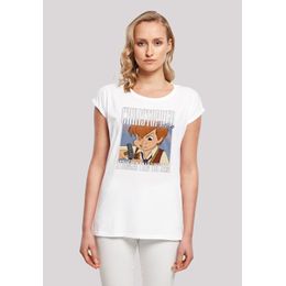 F4NT4STIC Damen T-Shirt "Disney Winnie Puuh Der B&auml;r Christopher Robin", wei&szlig;, Gr. S, Obermaterial: 100% Baumwolle, Shirts, Print