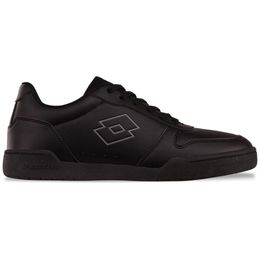 Lotto Damen Sneaker, Gr. 43, schwarz, Kunstfaser, Synthetik, clean, Schuhe, - besonders leicht & bequem