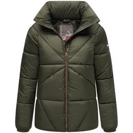 Navahoo Damen Steppjacke "Schokolinaa 14", gr&uuml;n, Gr. M, Obermaterial: 100% Polyester. Innenfutter: 100% Polyester. Wattierung: 100% Polyester.