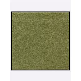 Fu&szlig;matte Salonloewe, B:85cm H:7mm L:85cm, gr&uuml;n, Polyamid, Au&szlig;enbereich, Teppiche