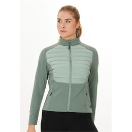 Endurance Damen Laufjacke "Beistyla", gr&uuml;n, Gr. 46, kariert, unifarben, 100% Nylon, Jacken, mit wasserdichter Funktion