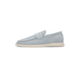 Henry Stevens Herren Loafer "Elia PL1", Gr. 43, blau, Leder, Schuhe
