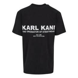 Karl Kani Herren T-Shirt "Karl Kani Unisex KM234-037-1 KK Small Retro Tee"schwarz, Gr. XS, bedruckt, 100% Baumwolle, Shirts