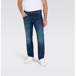 MAC Herren Straight-Jeans "Arne", blau, Gr. 35, Denim/Jeans, Obermaterial: 95% Baumwolle, 3% Elastomultiester, 2% Elasthan, Jeans, in gepflegter