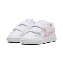 Puma Damen Sneaker "Smash 3.0 Hearty Sneakers M&auml;dchen", Gr. 24wei&szlig; pearl pink, Obermaterial: Textil, Synthetik; Futter: Textil; Innensohle: Textil;