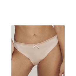 s.Oliver Damen Slip, Gr. 40, beige, Microtouch, Obermaterial: 65% Polyamid, 35% Elasthan, Unterhosen, SEAMLESS mit nahtloser Verarbeitung