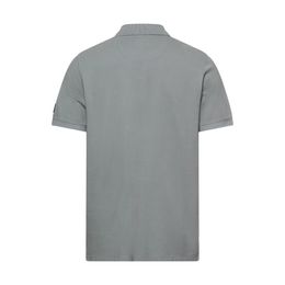 Camel Active Herren Poloshirt, grau, Gr. L, unifarben, Piqu&eacute;, Obermaterial: 100% Baumwolle, Shirts, mit Brusttasche