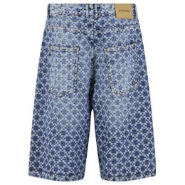 2Y STUDIOS Herren Shorts "2Y Studios Tariq Carre Baggy Shorts"light blau, Gr. 31, unifarben, 100% Baumwolle, Hosen
