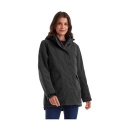 Killtec Damen Funktionsjacke "Damen Jacke", schwarz, Gr. 44, Obermaterial: 100% Polyester.Futter: 100% Polyester.Futter 2:/ Futter 3:/ Futter