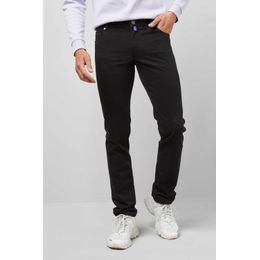 MEYER Herren Chinos "M5 Slim", schwarz, Gr. 36, unifarben, 91% Baumwolle, 6% Elastomultiester, 3% Elasthan, Hosen, mit Stretch-Dehnbund