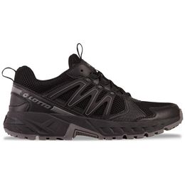 Lotto Herren Trekkingschuh, Gr. 48, schwarz, Kunstfaser, Synthetik, mehrfarbig, Schuhe, - Flexkerben f&uuml;r nat&uuml;rlichen Bewegungsablauf