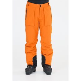 SLOPE Herren Skihose "Killy", orange, Gr. XXXS, unifarben, 100% Polyester, Hosen, aus wetterfestem und atmungsaktivem Material