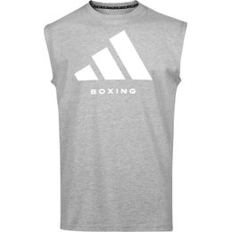 Muskelshirt "Community Tank Top Boxing", S, grau, adidas Performance, Shirts