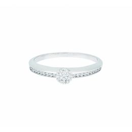 Adelia&acute;s ADELIA ́S Damen Silberring "Damen 925 Silber Ring mit Zirkonia", 50,mit Zirkonia, Silber 925 (Sterlingsilber), silber, Silber 925 (Sterlingsilber),