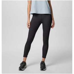 Columbia Damen Trainingstightsschwarz heather, Gr. L, Obermaterial: 88% Polyester, 12% Elasthan, Hosen