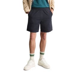 Marc O'Polo Herren Shorts "aus elastischem Bio-Baumwoll-Twill"true navy, Gr. L, MARC O'POLO DENIM, unifarben, Obermaterial: 98% Baumwolle, 2% Elasthan, Hosen