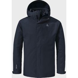 Sch&ouml;ffel SCH&Ouml;FFEL Herren Doppeljacke "3in1 Jacket Style Tamina MNS", blau, Gr. 46, Aussenjacke Oberstoff : 100% Polyester Futter : 100% Polyester Futter