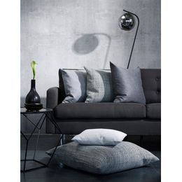 Dekokissen Apelt, B:49cm L:49cm, grau, Polyester, Dekokissen_Sitzkissen_Kissenh&uuml;llen, "Luca", Kissenh&uuml;lle ohne F&uuml;llung, 1 St&uuml;ck