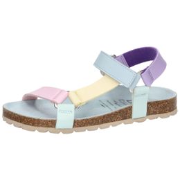 Lico M&auml;dchen Sandale "Pantolette Bioline Sandal", Gr. 32, bunt, Synthetik, Schuhe