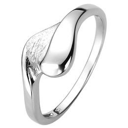 Jobo Damen Fingerring, 60, Silber 925 (Sterlingsilber), silber, Silber 925 (Sterlingsilber), Fingerringe, 925 Silber eismatt