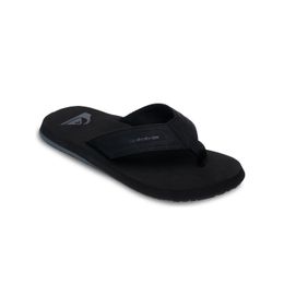 Quiksilver Herren Sandale "Monkey Wrench", Gr. 11schwarz 2, Obermaterial: 90% Synthetik/10% Nylon-Textil, Futter: 100% Nylon-Textil, Laufsohle: 100%
