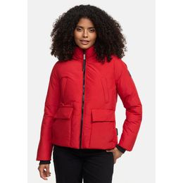 Marikoo Damen Winterjacke "Morinaa", rot, Gr. M, Obermaterial: 100% Polyester. Innenseite: 100% Polyester. Futter: 100% Polyester. Wattierung: 100%