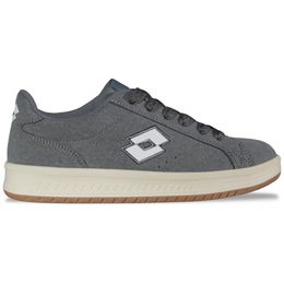 Lotto Damen Sneaker, Gr. 37, wei&szlig;, Synthetik, Schuhe, - mit bequem gepolsterter Schaftkante