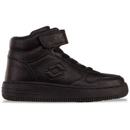 Lotto Kinder Sneaker, Gr. 28, schwarz, Synthetik, Schuhe, - in kinderfu&szlig;gerechter Passform