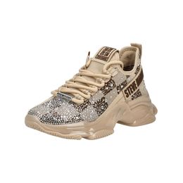 Steve Madden Damen Sneaker "Steve Madden Sneaker Textil", Gr. 38braun, rosa, Textil, Schuhe