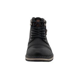 Tom Tailor Herren Stiefel "Tom Tailor Short Boots", Gr. 46schwarz, Polyurethan, unifarben, Schuhe