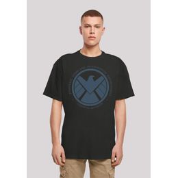 F4NT4STIC Herren T-Shirt "Marvel Avengers Agent Of SHIELD", schwarz, Gr. L, Obermaterial: 100% Baumwolle, Shirts, Print