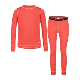 Icepeak M&auml;dchen Thermounterw&auml;sche-Set "Icepeak IVESDALE JR"cranberry, Gr. 152, Jersey, Obermaterial: 100% Polyester, Bekleidungssets, schnell