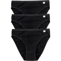 Speidel Damen Jazz-Pants Slips "Britta", Gr. 38, schwarz, Obermaterial: 95% Baumwolle, 5% Elasthan, unifarben, Unterhosen, basic, schlicht, bequem,