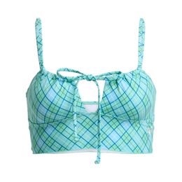 Roxy Damen Tankini-Top "Printed Essentials Tank Top", gr&uuml;n, Gr. XS, Obermaterial: 85% Polyester, 15% Elasthan., Bikini-Oberteile