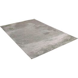 Teppich Theko, B:120cm H:5mm L:180cm, gr&uuml;n, Polyacryl, Wohnzimmer, Teppiche, "Kapstadt Cloud", Flachgewebe, ideal im Wohnzimmer & Schlafzimmer