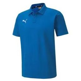 Puma teamGOAL 23 Casuals Poloshirt electric blue lemonade S