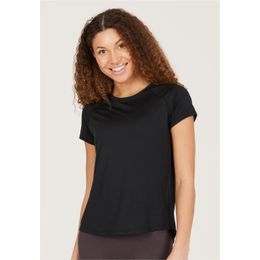 ENDURANCE ATHLECIA ATHLECIA Herren Funktionsshirt "Gaina", schwarz, Gr. 44, unifarben, 90% Polyester, 10% Elasthan, Shirts, aus weichem Material mit recycelten Anteilen