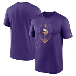 Nike Damen T-Shirt "Nike T-Shirt Minnesota Vikings Nike SS Recycled Legend", lila, Gr. M, 100% Polyester, Shirts